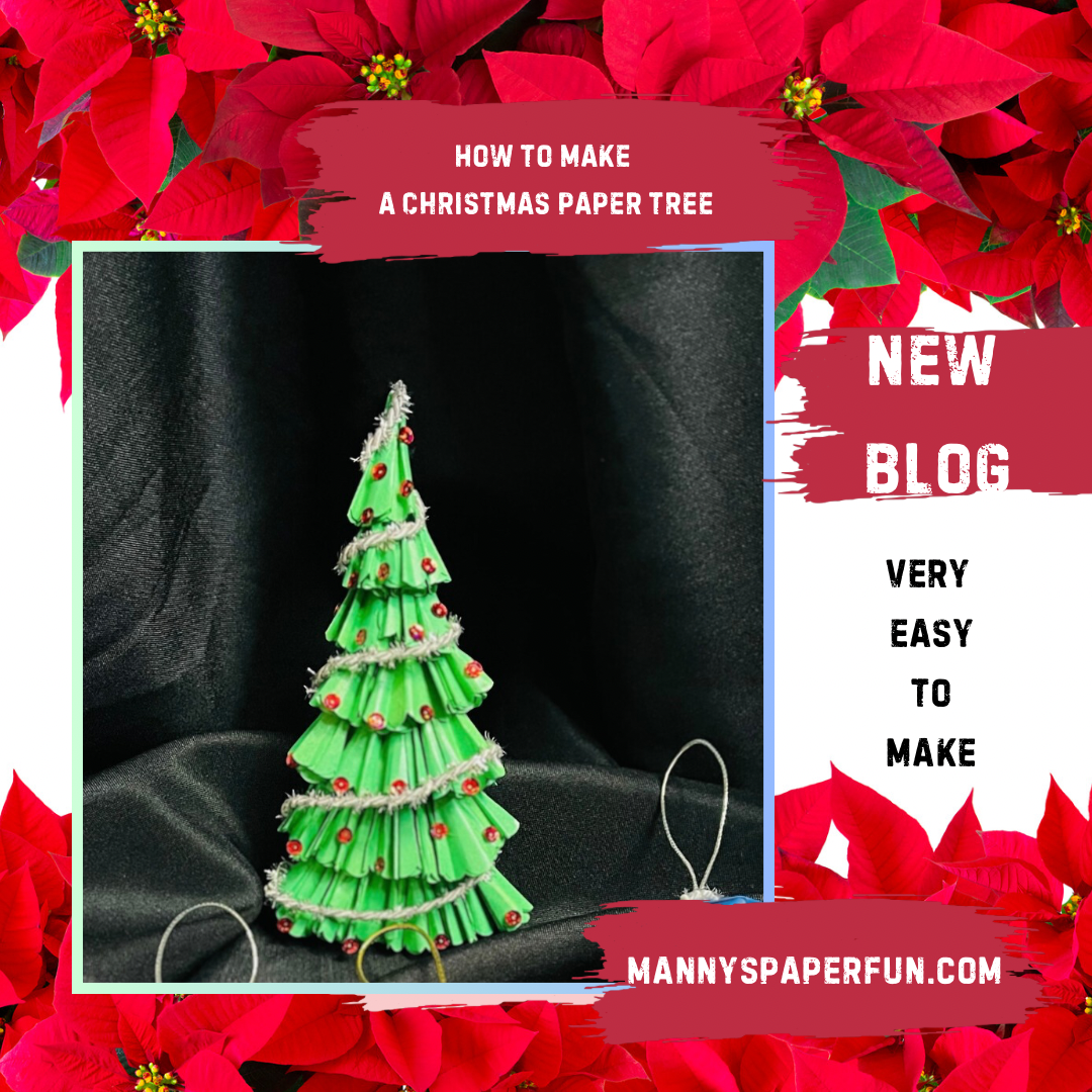 Christmas Paper Tree – Manny’s Paper Fun
